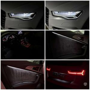 White Audi A6 2018 in Prienai, with an engine capacity of 2.00 L and mileage of 263 thousand km for 15700 €, photo 82 on AUTOMOTO.COM.LV