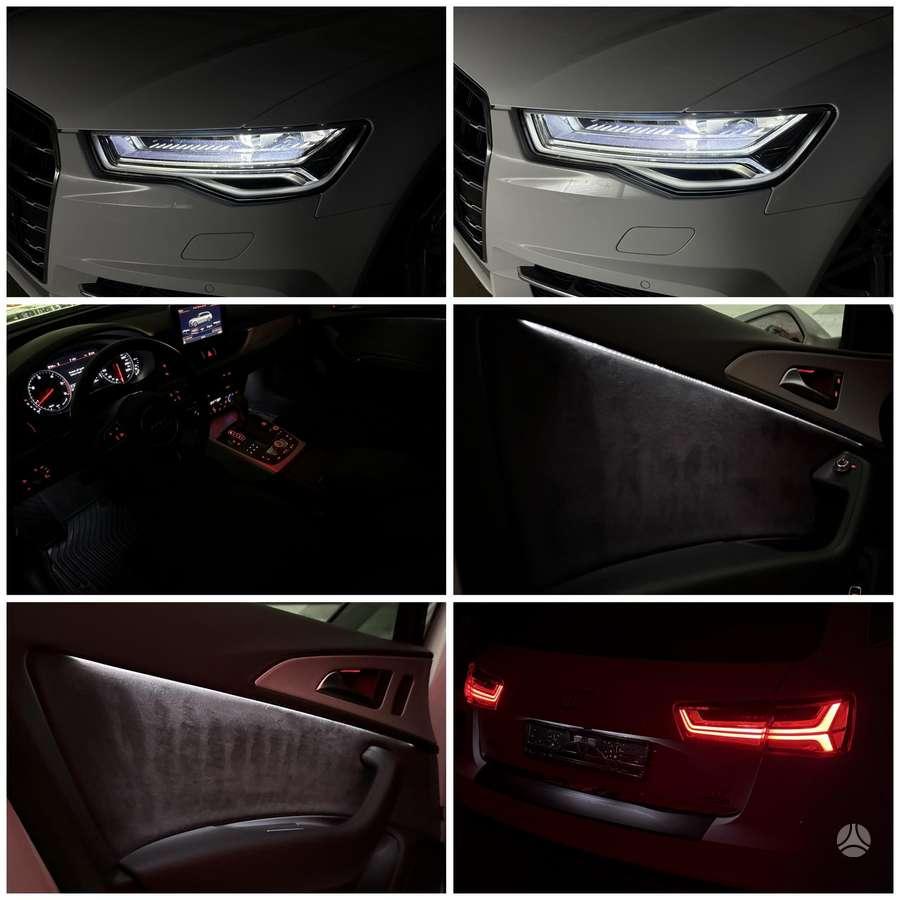 White Audi A6 2018 in Prienai, with an engine capacity of 2.00 L and mileage of 263 thousand km for 15700 €, photo 83 on AUTOMOTO.COM.LV