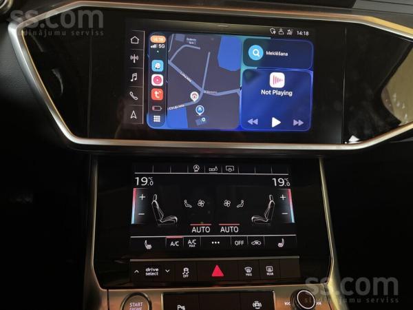 White Audi A6 2019 in Jelgava, with an engine capacity of 2.00 L and mileage of 103 thousand km for 25400 €, photo 11 on AUTOMOTO.COM.LV