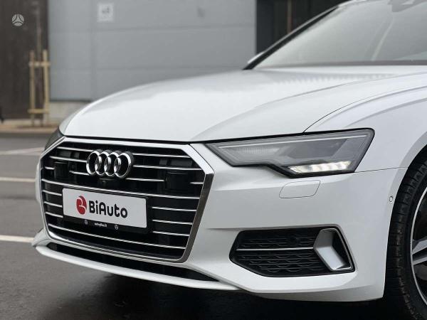 White Audi A6 2019 in Utena, with an engine capacity of 1.97 L and mileage of 143 thousand km for 22650 €, photo 4 on AUTOMOTO.COM.LV