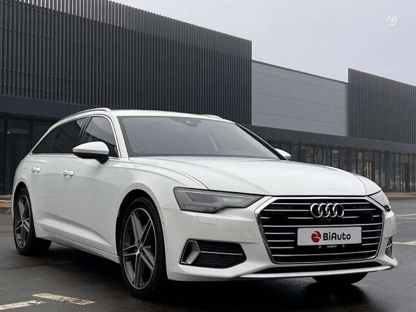 White Audi A6 2019 in Utena, with an engine capacity of 1.97 L and mileage of 143 thousand km for 22650 €, photo 8 on AUTOMOTO.COM.LV