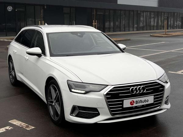 White Audi A6 2019 in Utena, with an engine capacity of 1.97 L and mileage of 143 thousand km for 22650 €, photo 9 on AUTOMOTO.COM.LV