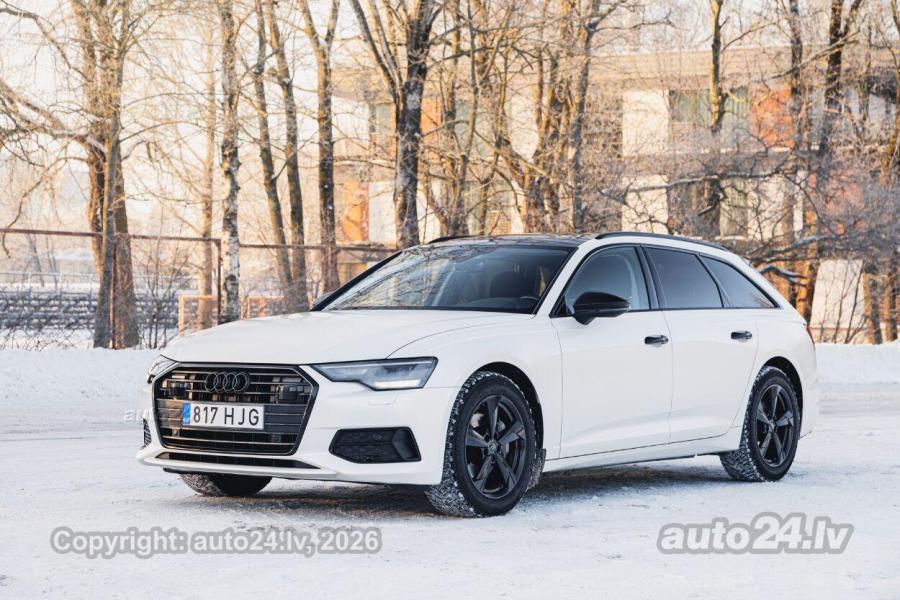 White Audi A6 2019 in Tallinn, with an engine capacity of 2.00 L and mileage of 171 thousand km for 29000 €, photo 1 on AUTOMOTO.COM.LV
