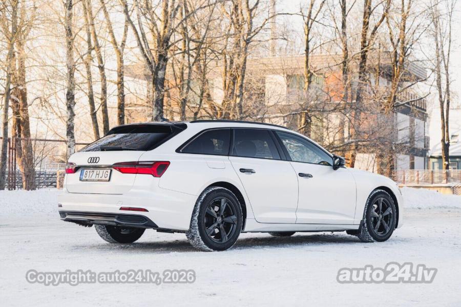 White Audi A6 2019 in Tallinn, with an engine capacity of 2.00 L and mileage of 171 thousand km for 29000 €, photo 3 on AUTOMOTO.COM.LV