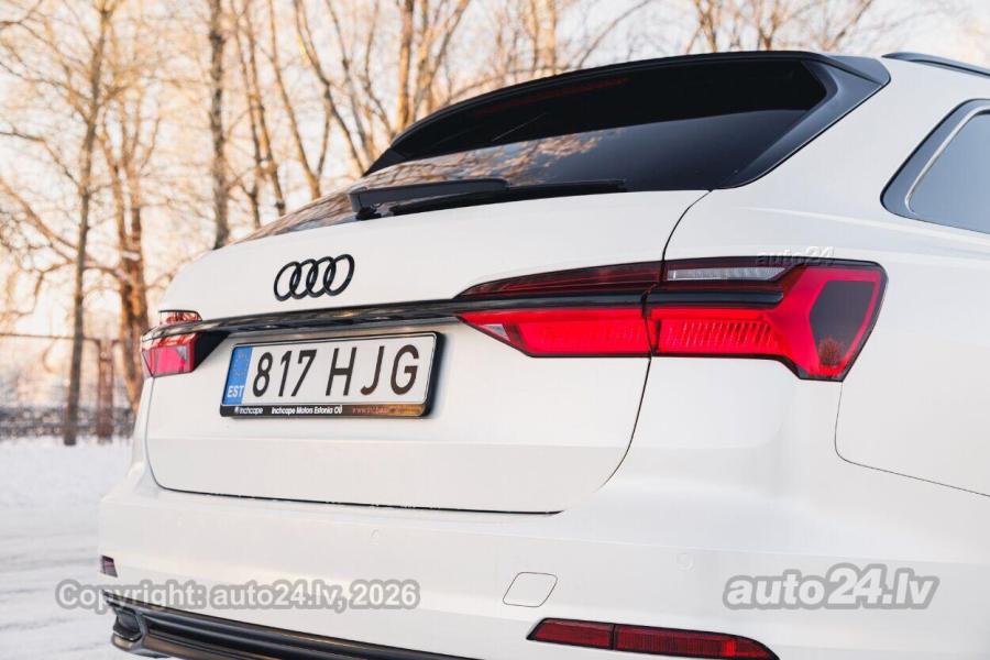 White Audi A6 2019 in Tallinn, with an engine capacity of 2.00 L and mileage of 171 thousand km for 29000 €, photo 4 on AUTOMOTO.COM.LV
