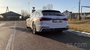 White Audi A6 2019 in Riga, with an engine capacity of 3.00 L and mileage of 182 thousand km for 26600 €, photo 6 on AUTOMOTO.COM.LV