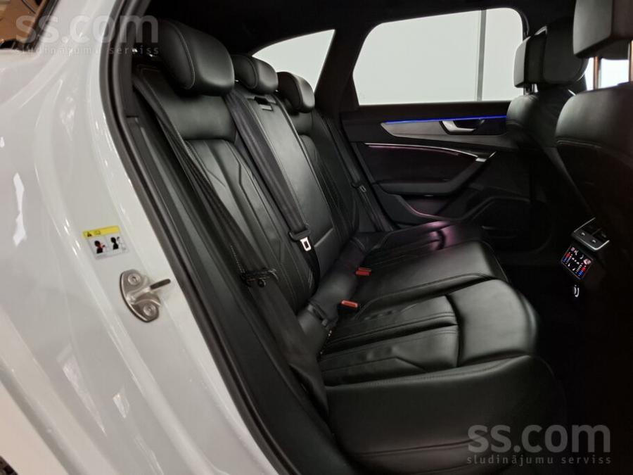 White Audi A6 2019 in Riga, with an engine capacity of 3.00 L and mileage of 182 thousand km for 26600 €, photo 11 on AUTOMOTO.COM.LV