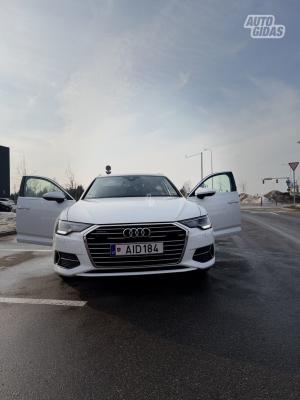 White Audi A6 2019 in Vilnius, with an engine capacity of 2.00 L and mileage of 141 thousand km for 26000 €, photo 3 on AUTOMOTO.COM.LV