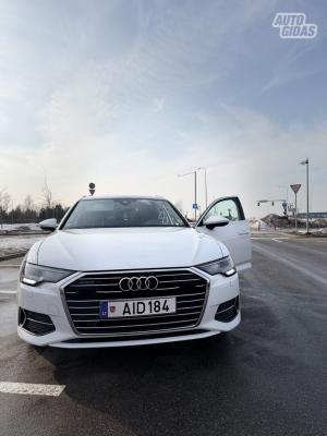White Audi A6 2019 in Vilnius, with an engine capacity of 2.00 L and mileage of 141 thousand km for 26000 €, photo 4 on AUTOMOTO.COM.LV