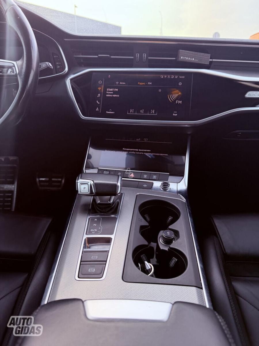 White Audi A6 2019 in Vilnius, with an engine capacity of 2.00 L and mileage of 141 thousand km for 26000 €, photo 9 on AUTOMOTO.COM.LV