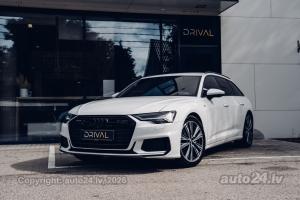 White Audi A6 2019 in Tallinn, with an engine capacity of 3.00 L and mileage of 109 thousand km for 37900 €, photo  on AUTOMOTO.COM.LV