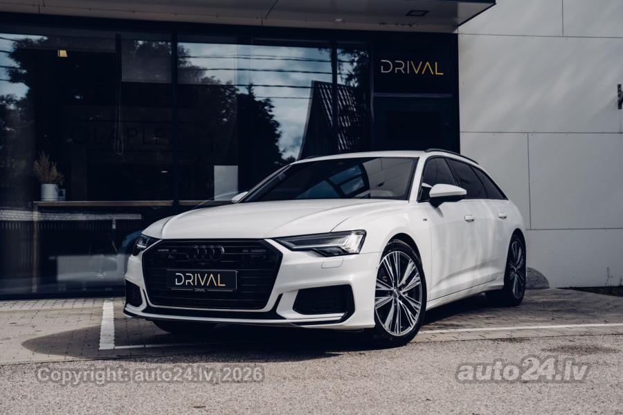White Audi A6 2019 in Tallinn, with an engine capacity of 3.00 L and mileage of 109 thousand km for 37900 €, photo 1 on AUTOMOTO.COM.LV