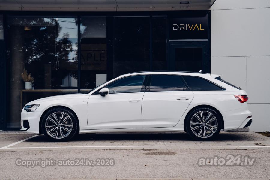 White Audi A6 2019 in Tallinn, with an engine capacity of 3.00 L and mileage of 109 thousand km for 37900 €, photo 4 on AUTOMOTO.COM.LV