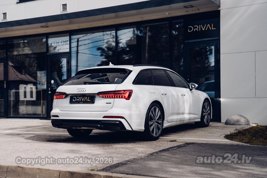 White Audi A6 2019 in Tallinn, with an engine capacity of 3.00 L and mileage of 109 thousand km for 37900 €, photo 7 on AUTOMOTO.COM.LV