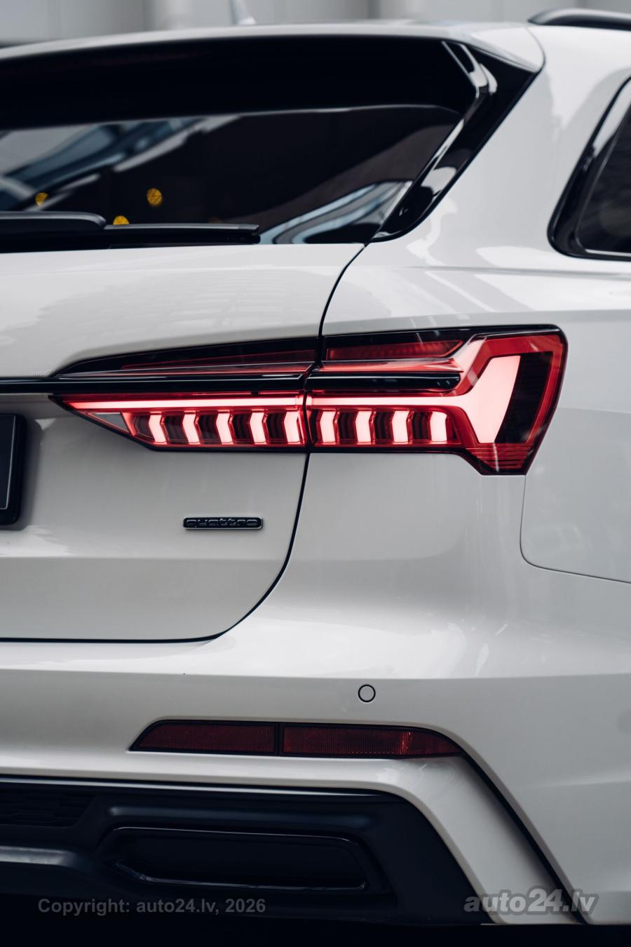 White Audi A6 2019 in Tallinn, with an engine capacity of 3.00 L and mileage of 109 thousand km for 37900 €, photo 18 on AUTOMOTO.COM.LV