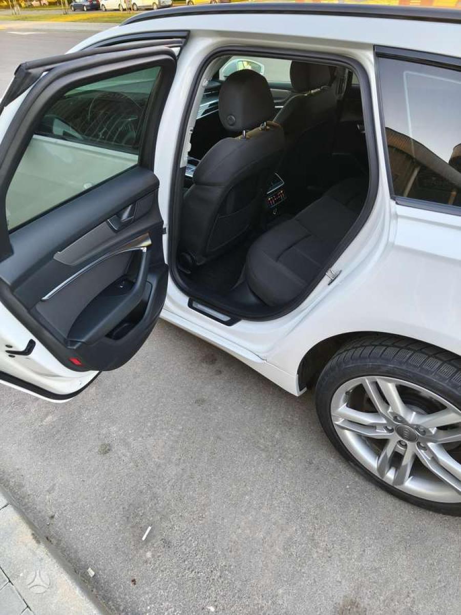 White Audi A6 2019 in Klaipeda, with an engine capacity of 1.97 L and mileage of 131 thousand km for 24000 €, photo 17 on AUTOMOTO.COM.LV