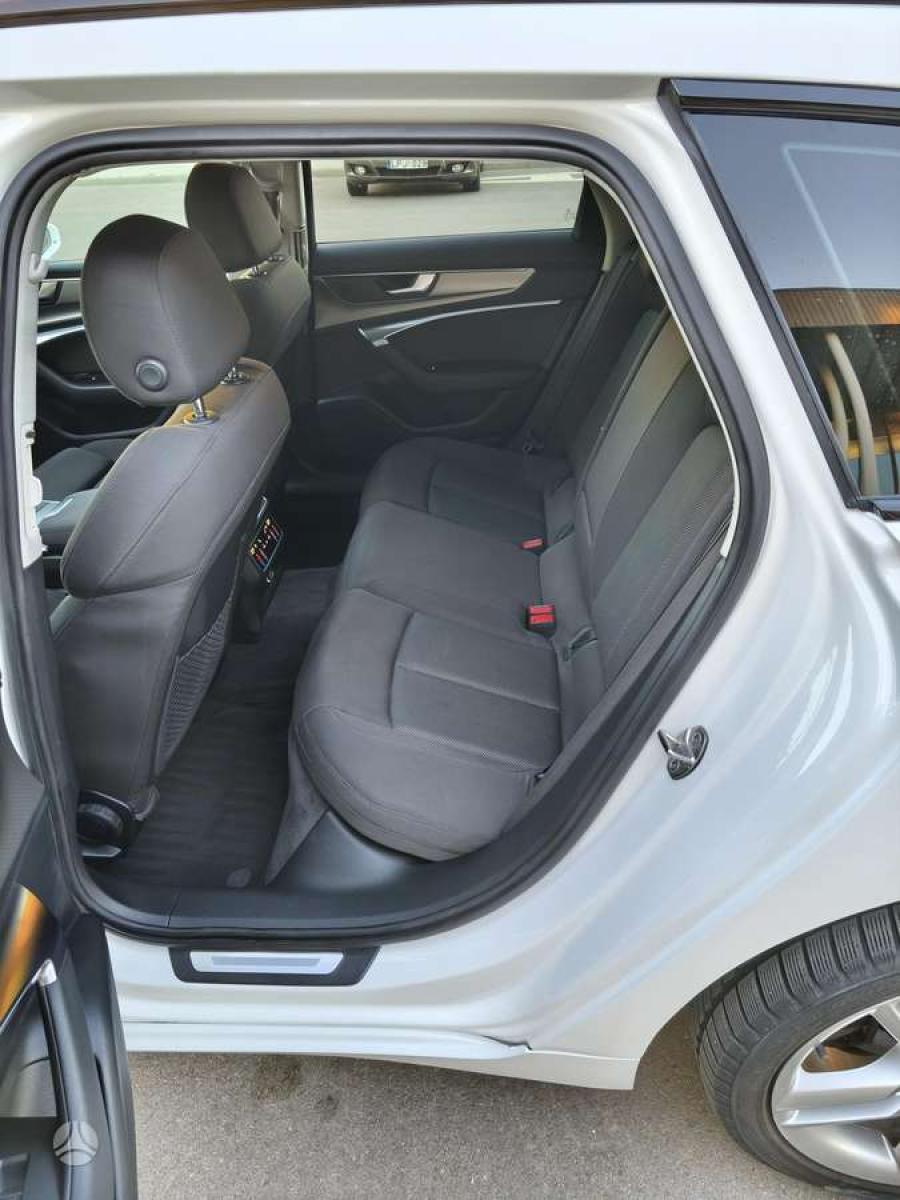White Audi A6 2019 in Klaipeda, with an engine capacity of 1.97 L and mileage of 131 thousand km for 24000 €, photo 18 on AUTOMOTO.COM.LV