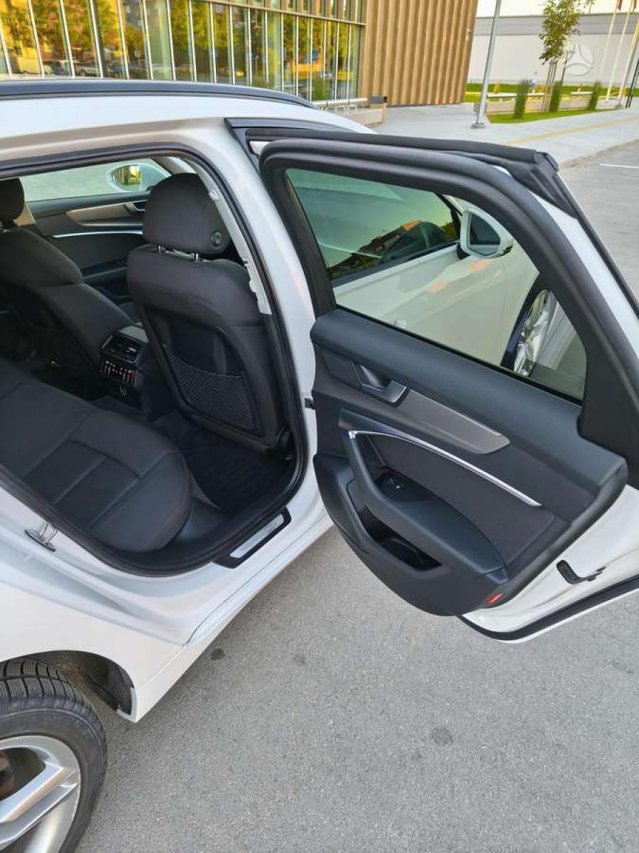 White Audi A6 2019 in Klaipeda, with an engine capacity of 1.97 L and mileage of 131 thousand km for 24000 €, photo 19 on AUTOMOTO.COM.LV