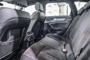 White Audi A6 2019 in Riga, with an engine capacity of 3.00 L and mileage of 234 thousand km for 32800 €, photo 9 on AUTOMOTO.COM.LV