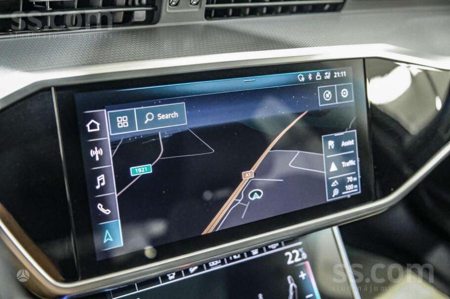 White Audi A6 2019 in Riga, with an engine capacity of 3.00 L and mileage of 234 thousand km for 32800 €, photo 24 on AUTOMOTO.COM.LV
