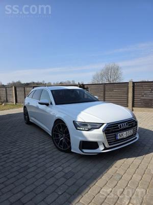 White Audi A6 2019 in Riga, with an engine capacity of 2.00 L and mileage of 172 thousand km for 26000 €, photo 5 on AUTOMOTO.COM.LV