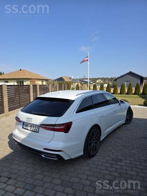 White Audi A6 2019 in Riga, with an engine capacity of 2.00 L and mileage of 172 thousand km for 26000 €, photo 6 on AUTOMOTO.COM.LV