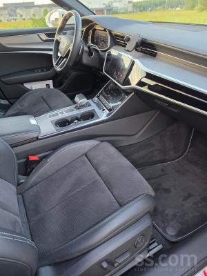 White Audi A6 2019 in Riga, with an engine capacity of 2.00 L and mileage of 114 thousand km for 29400 €, photo 13 on AUTOMOTO.COM.LV