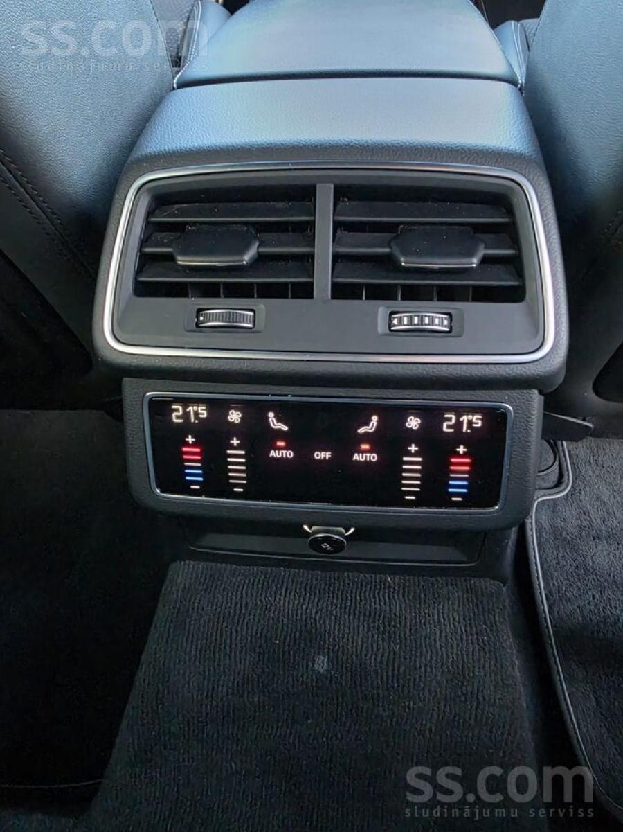 White Audi A6 2019 in Riga, with an engine capacity of 2.00 L and mileage of 114 thousand km for 29400 €, photo 14 on AUTOMOTO.COM.LV