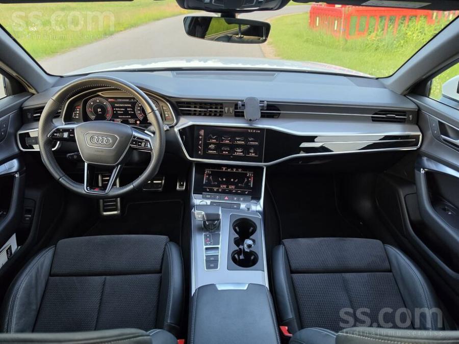 White Audi A6 2019 in Riga, with an engine capacity of 2.00 L and mileage of 114 thousand km for 29400 €, photo 16 on AUTOMOTO.COM.LV