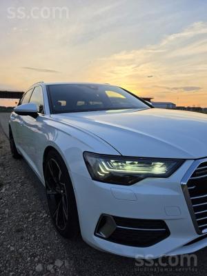 White Audi A6 2019 in Riga, with an engine capacity of 2.00 L and mileage of 114 thousand km for 29400 €, photo 21 on AUTOMOTO.COM.LV