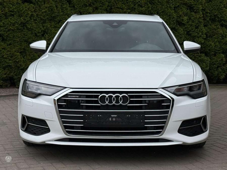 White Audi A6 2019 in Jonava, with an engine capacity of 1.97 L and mileage of 226 thousand km for 19200 €, photo 6 on AUTOMOTO.COM.LV
