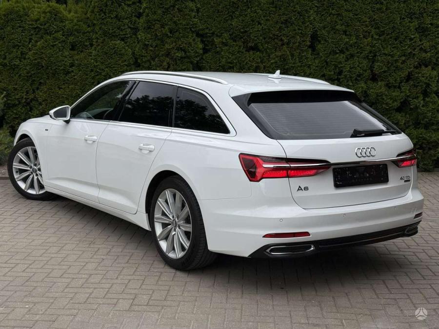 White Audi A6 2019 in Jonava, with an engine capacity of 1.97 L and mileage of 226 thousand km for 19200 €, photo 8 on AUTOMOTO.COM.LV