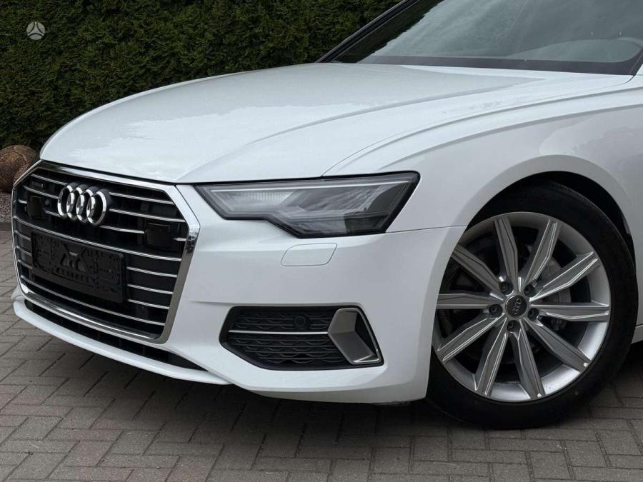 White Audi A6 2019 in Jonava, with an engine capacity of 1.97 L and mileage of 226 thousand km for 19200 €, photo 13 on AUTOMOTO.COM.LV