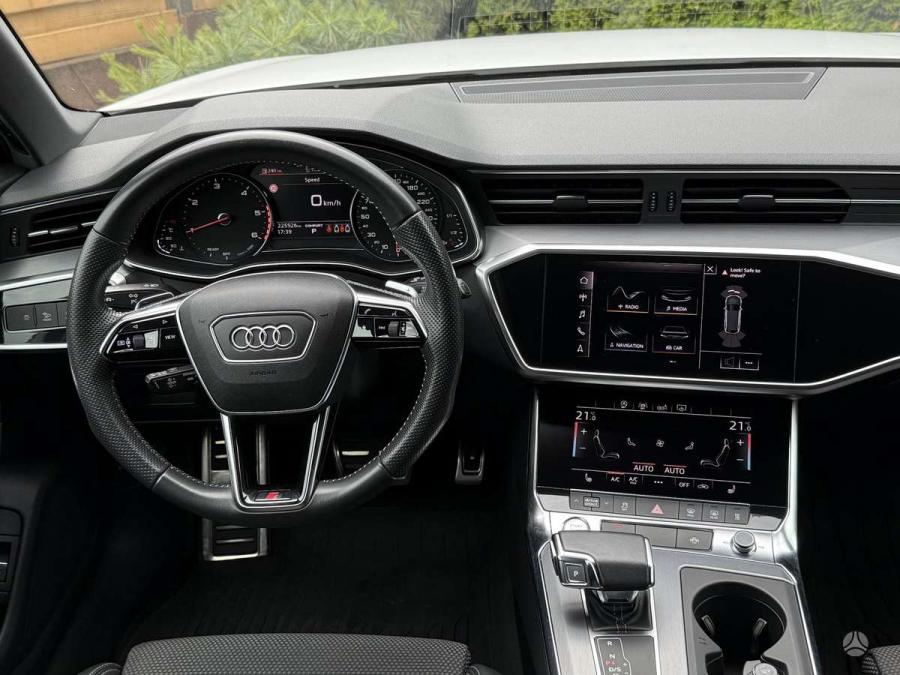 White Audi A6 2019 in Jonava, with an engine capacity of 1.97 L and mileage of 226 thousand km for 19200 €, photo 21 on AUTOMOTO.COM.LV