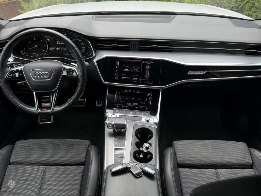 White Audi A6 2019 in Jonava, with an engine capacity of 1.97 L and mileage of 226 thousand km for 19200 €, photo 22 on AUTOMOTO.COM.LV