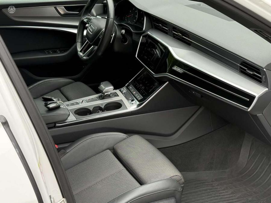 White Audi A6 2019 in Jonava, with an engine capacity of 1.97 L and mileage of 226 thousand km for 19200 €, photo 23 on AUTOMOTO.COM.LV
