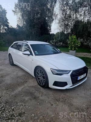 Balts Audi A6 2019 Rīga, ar dzinēja tilpumu 3.00 L un nobraukumu 196 tūkst. km par 26580 €, foto  vietnē AUTOMOTO.COM.LV