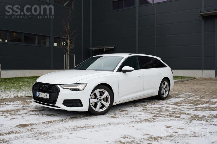 Balts Audi A6 2019 Rīga, ar dzinēja tilpumu 3.00 L un nobraukumu 196 tūkst. km par 26580 €, foto 3 vietnē AUTOMOTO.COM.LV