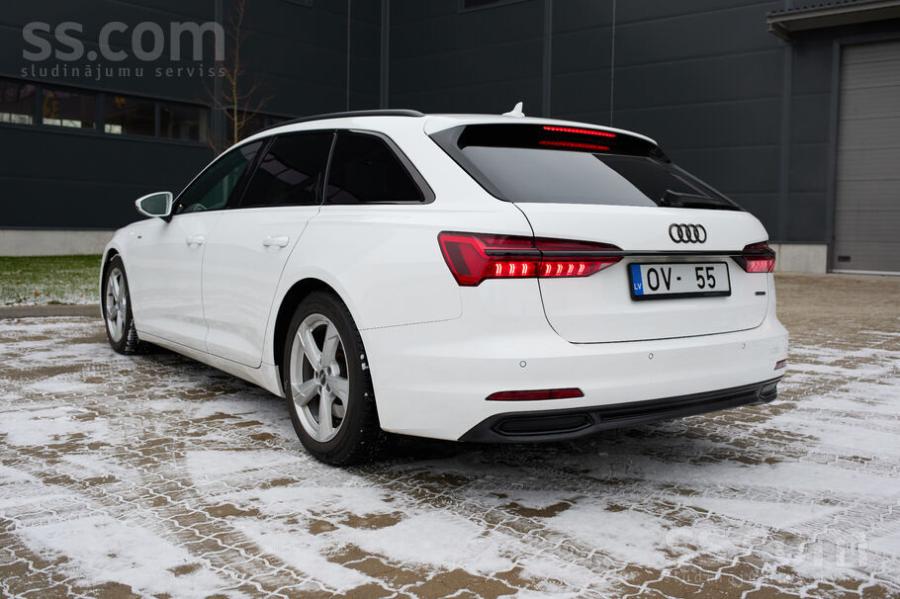 Balts Audi A6 2019 Rīga, ar dzinēja tilpumu 3.00 L un nobraukumu 196 tūkst. km par 26580 €, foto 4 vietnē AUTOMOTO.COM.LV