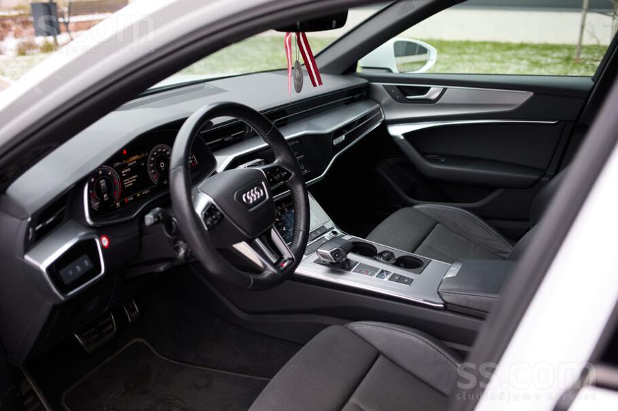 Balts Audi A6 2019 Rīga, ar dzinēja tilpumu 3.00 L un nobraukumu 196 tūkst. km par 26580 €, foto 8 vietnē AUTOMOTO.COM.LV