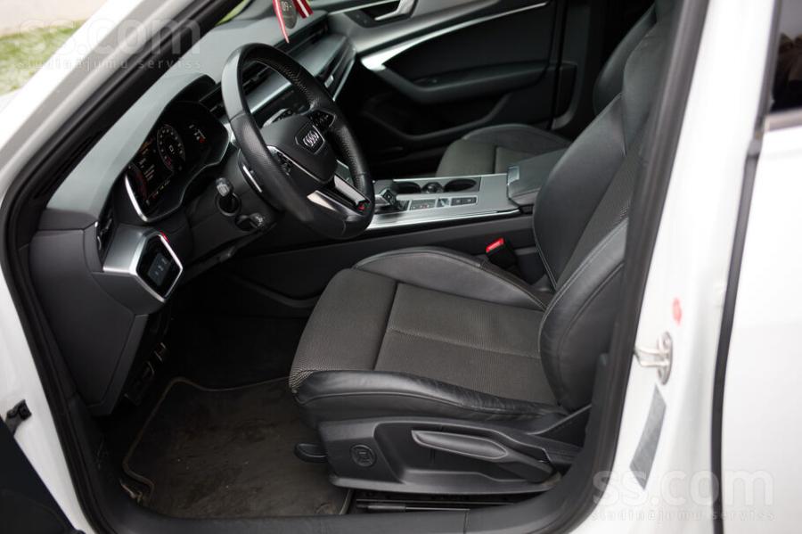 Balts Audi A6 2019 Rīga, ar dzinēja tilpumu 3.00 L un nobraukumu 196 tūkst. km par 26580 €, foto 9 vietnē AUTOMOTO.COM.LV