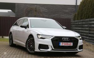 White Audi A6 2020 in Vilnius, with an engine capacity of 1.98 L and mileage of 143 thousand km for 29800 €, photo 16 on AUTOMOTO.COM.LV