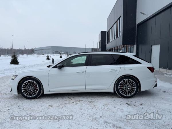 White Audi A6 2020 in Tallinn, with an engine capacity of 2.00 L and mileage of 124 thousand km for 32900 €, photo 5 on AUTOMOTO.COM.LV