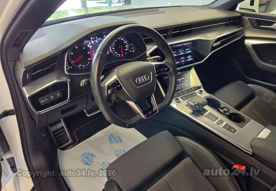 White Audi A6 2020 in Tartu, with an engine capacity of 3.00 L and mileage of 180 thousand km for 24999 €, photo 6 on AUTOMOTO.COM.LV