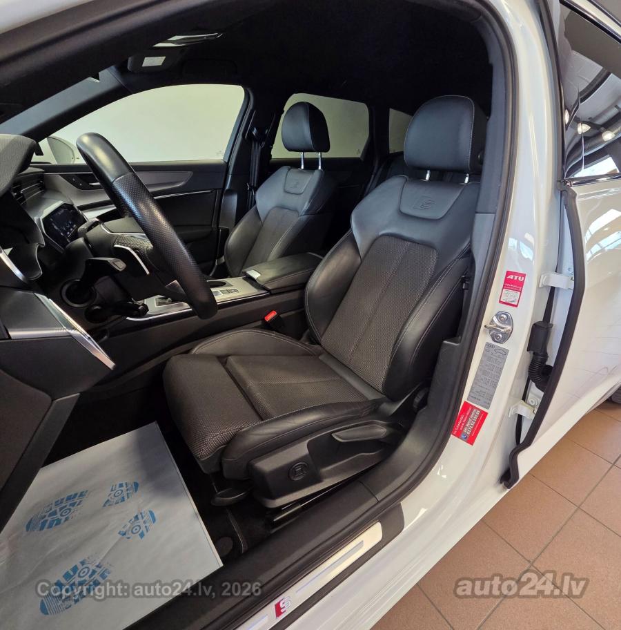 White Audi A6 2020 in Tartu, with an engine capacity of 3.00 L and mileage of 180 thousand km for 24999 €, photo 7 on AUTOMOTO.COM.LV
