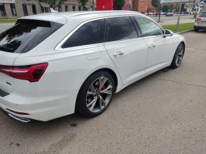 White Audi A6 2020 in Kaunas, with an engine capacity of 3.00 L and mileage of 215 thousand km for 23500 €, photo 5 on AUTOMOTO.COM.LV