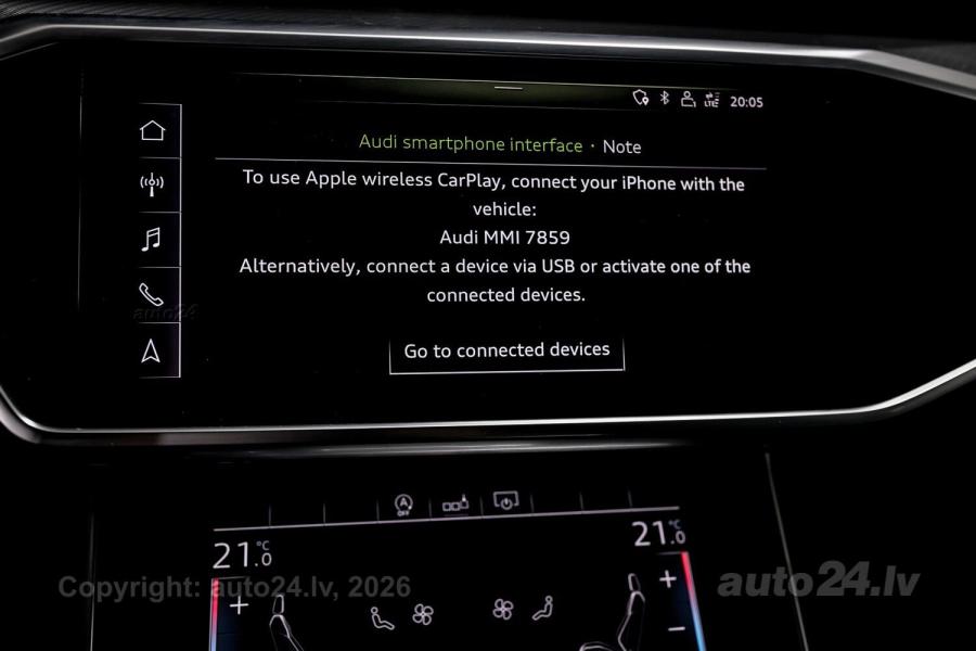 Balts Audi A6 2020 Pērnava, ar dzinēja tilpumu 2.00 L un nobraukumu 230 tūkst. km par 17900 €, foto 19 vietnē AUTOMOTO.COM.LV