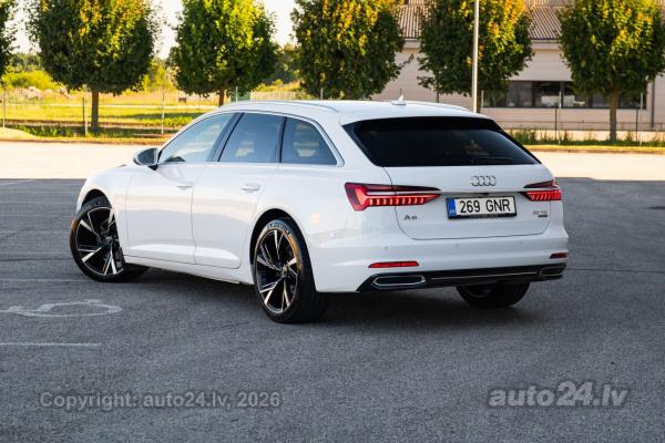White Audi A6 2020 in Tartu, with an engine capacity of 2.00 L and mileage of 194 thousand km for 24200 €, photo 3 on AUTOMOTO.COM.LV