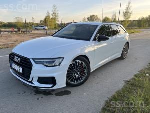 White Audi A6 2021 in Riga, with an engine capacity of 2.00 L and mileage of 137 thousand km for 450 €, photo 1 on AUTOMOTO.COM.LV