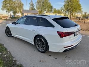 White Audi A6 2021 in Riga, with an engine capacity of 2.00 L and mileage of 137 thousand km for 450 €, photo 3 on AUTOMOTO.COM.LV